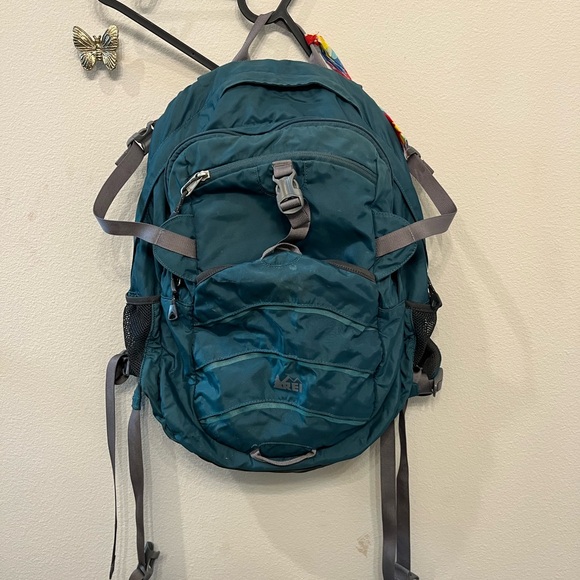 REI | Other | Rei Teal And Gray Backpack | Poshmark